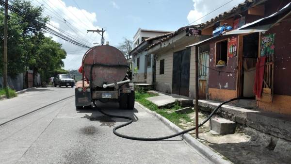 Sólo un 50% de la demanda de agua cubre Santa Rosa de Copán