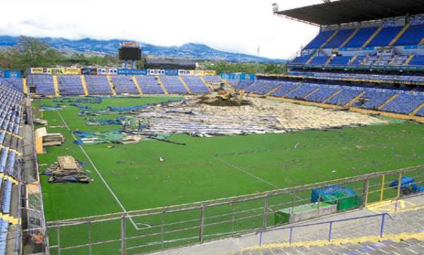 El estadio Saprissa vuelve a ser acondicionado