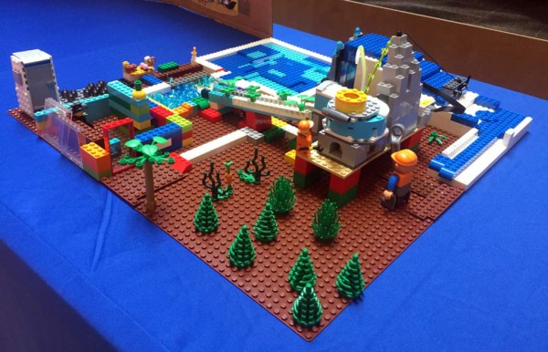 Lego promueve cuidado del agua mediante robótica