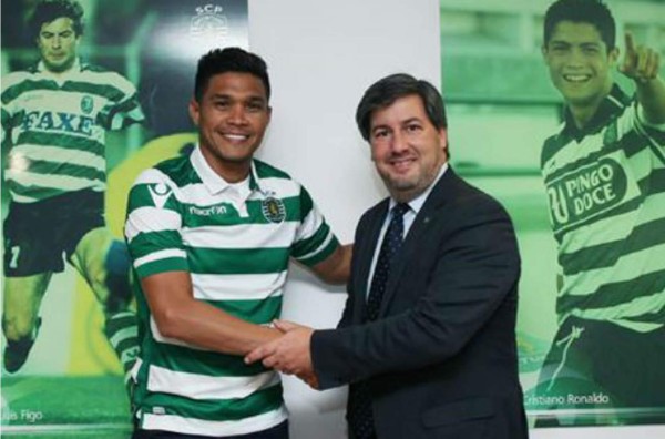 Colombiano Teo Gutiérrez firma con el Sporting de Lisboa