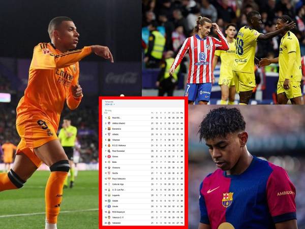 Real Madrid golea y se distancia de Barcelona y Atlético: tabla de ...