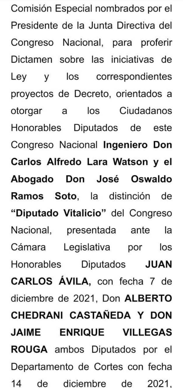Distinción a Oswaldo Ramos Soto es sin goce de salario, aclara Alberto ...