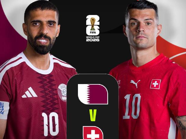 EN VIVO Qatar vs Suiza hoy, su debut en el Mundial 2026