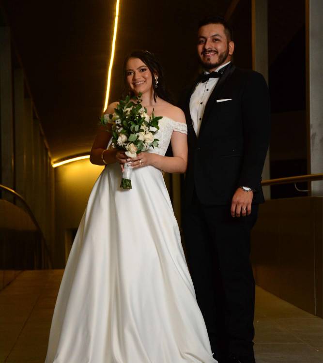 Jorge Monzón y Erika Álvarez se juran amor y lealtad por siempre