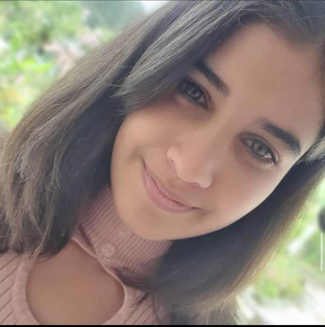 Exclusiva: Hellen Abigail fue captada a las 12:58 pm del sábado