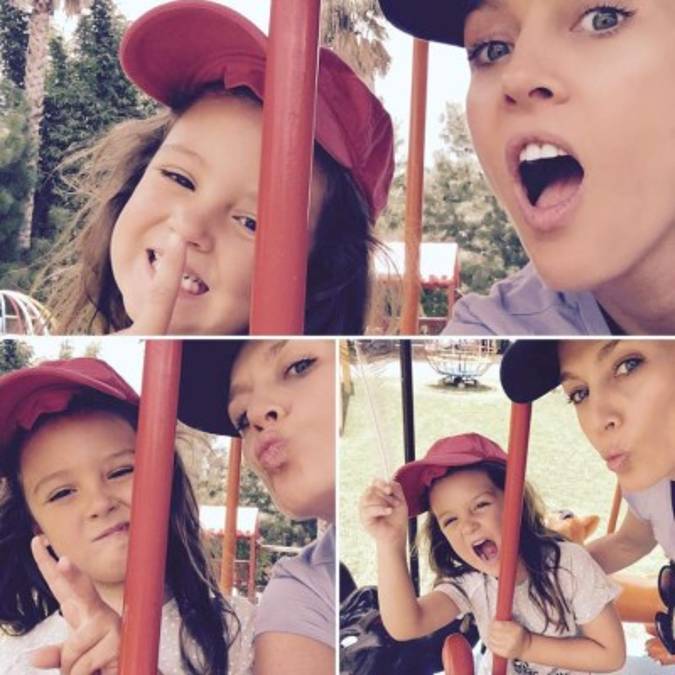 Fey luce su figura a los 44 años