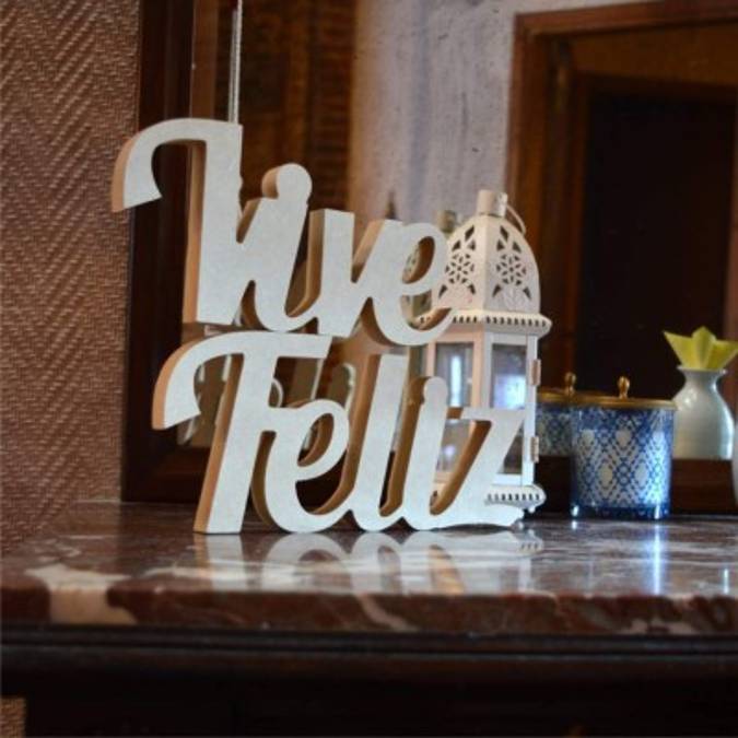 Decoración con letras - Diario La Prensa