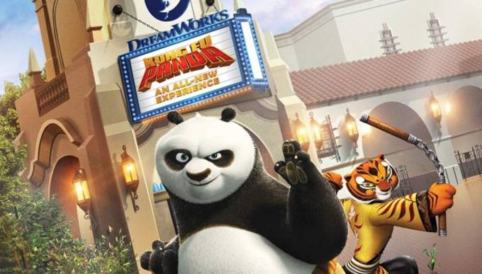 Kung Fu Panda llega a Universal Studios Hollywood