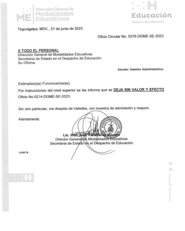 Polémica por oficio que prohibía manifestaciones religiosas en oficinas educativas