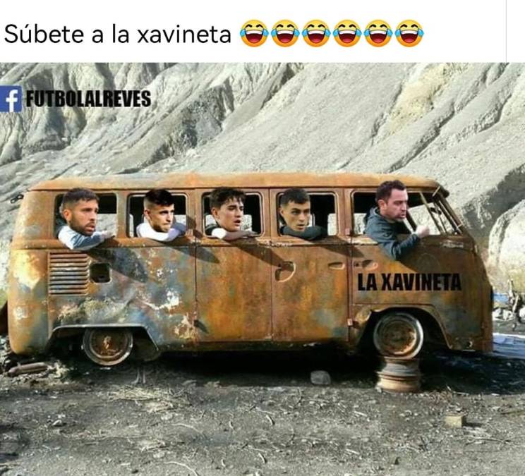 ¡Otra vez se estrelló la ‘Xavineta‘! Los memes de la derrota del Barça ...