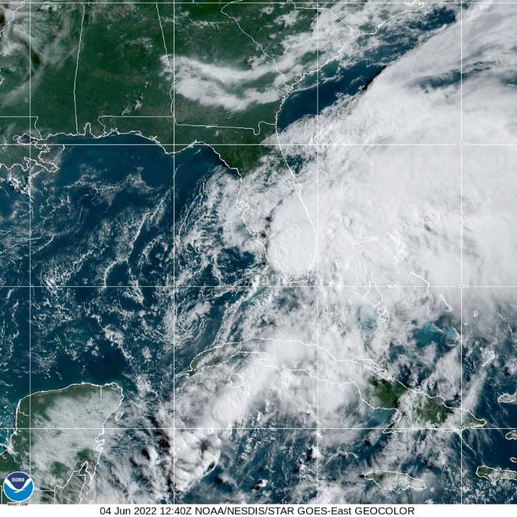 Potencial ciclón en Florida dejará lluvias en Honduras