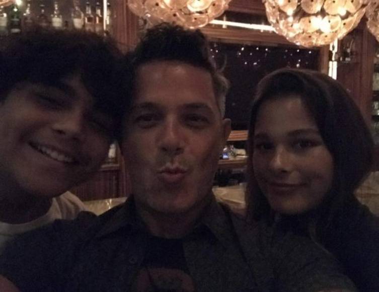 Alejandro Sanz; mira cómo han crecido sus cuatro hijos