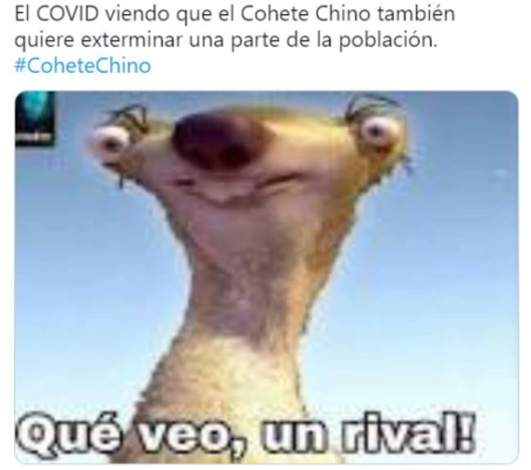Los mejores memes sobre el cohete chino que caería en la Tierra ...