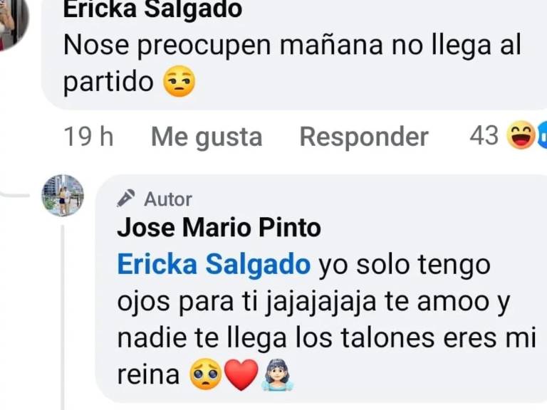 Esposa de José Mario Pinto reacciona tras foto comprometedora del ...