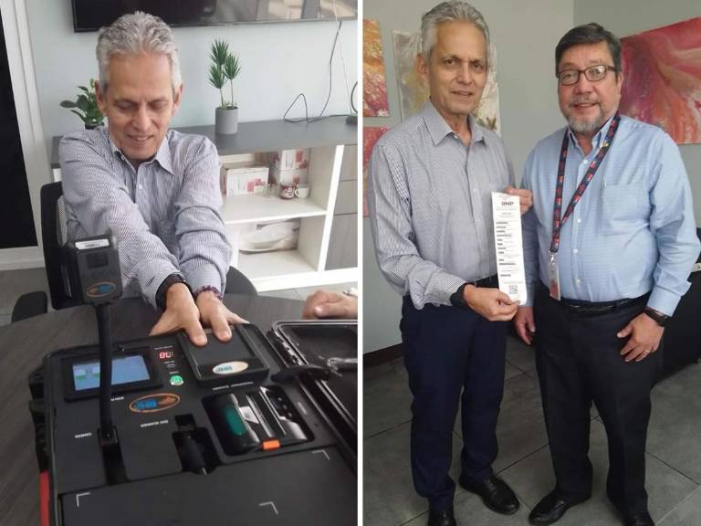 Reinaldo Rueda se enrola para obtener nueva cédula de identidad de Honduras