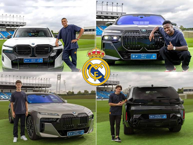 Los nuevos autos de jugadores del Real Madrid: ¿quién escogió el más ...