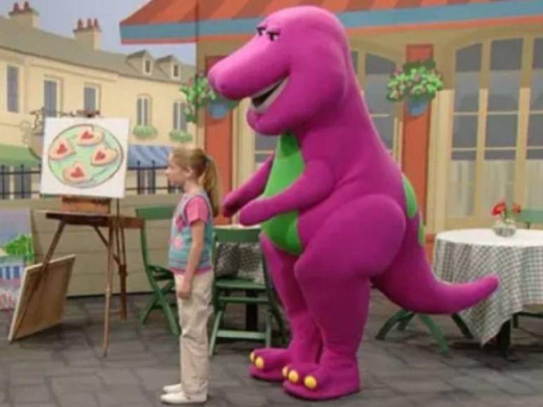 Estallan las redes sociales por el nuevo aspecto de Barney