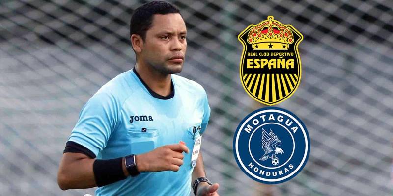 Selvin Brown, el árbitro designado para la Gran Final Real España-Motagua