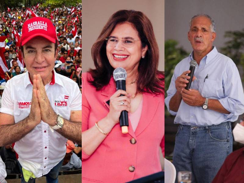 Ni Nasralla, Rixi y Asfura participarán en debate presidencial