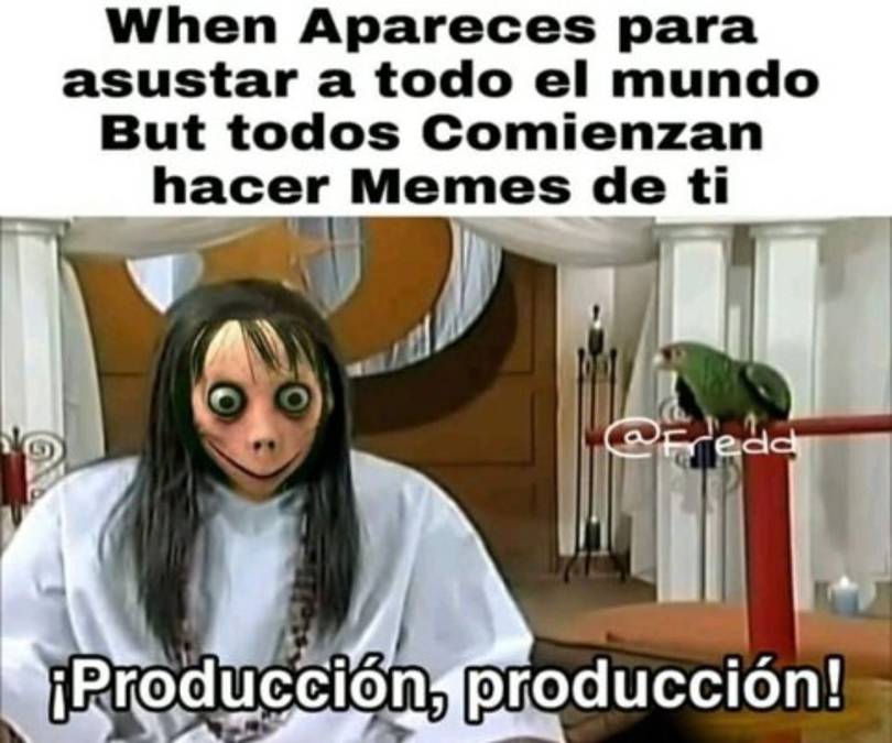Los memes virales de Momo