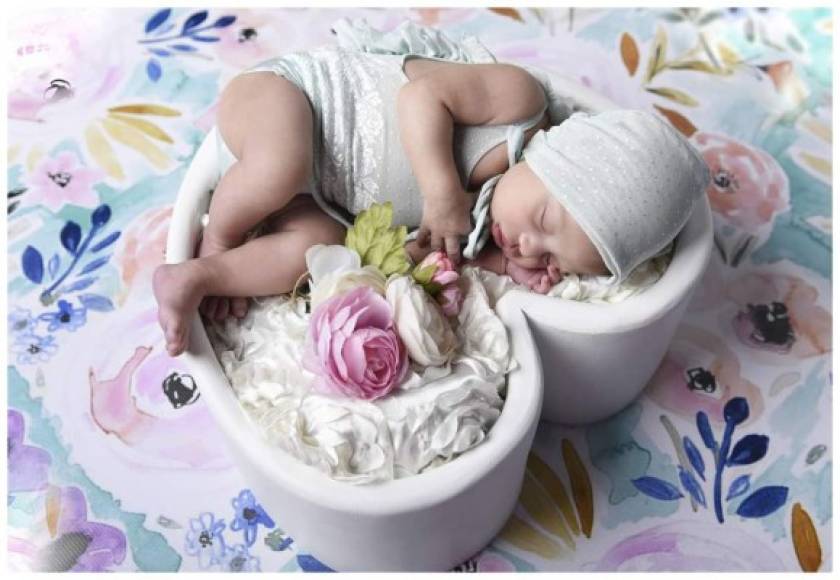 FOTOS: Así de hermosa está la bebita de la periodista Suly Cálix