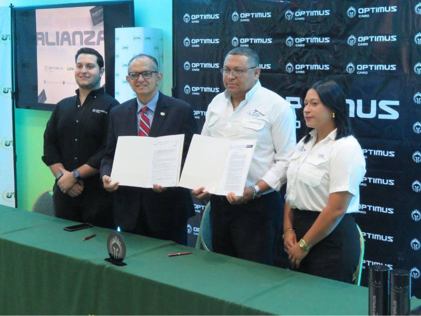 Optimus Card y UTH firman convenio con Galaxy Wave, ofreciendo beneficios