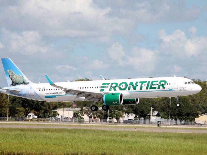 Aerolínea Frontier operará vuelo entre Atlanta y San Pedro Sula