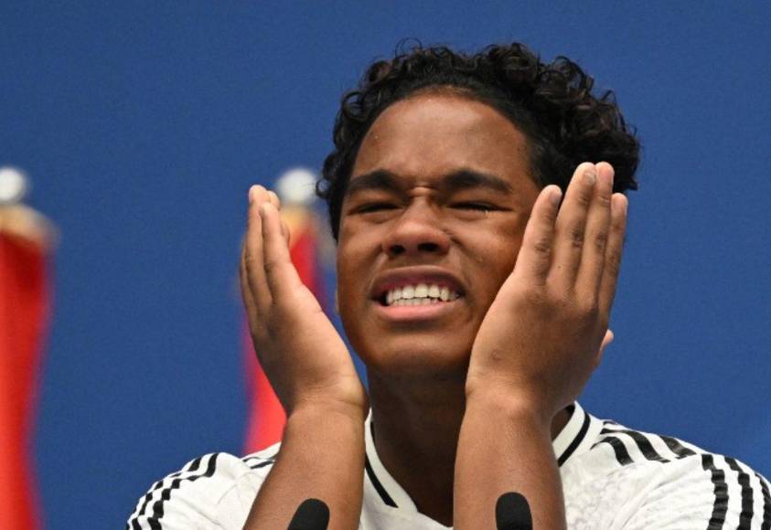 Real Madrid: Endrick no pudo contenerse; su novia sorprendió en ...