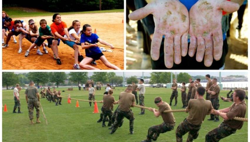 El juego de la soga, un deporte antiguo