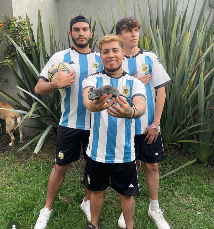 Así celebran los famosos triunfo de Argentina en Qatar 2022