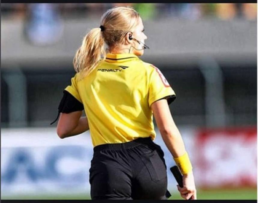 Fernanda Colombo, la árbitro más sexy del mundo que es sensación en Brasil