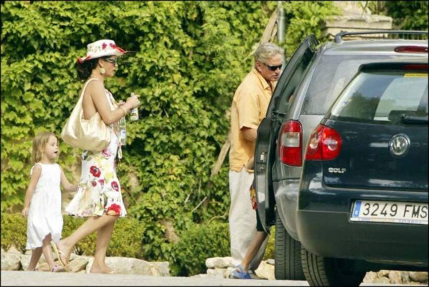 FOTOS: Así han disfrutado Michael Douglas y Catherine Zeta Jones en Roatán