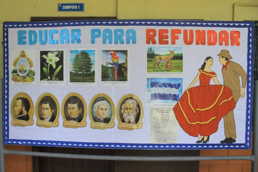Escuelas de San Pedro Sula manifiestan su fervor patrio con creativos ...
