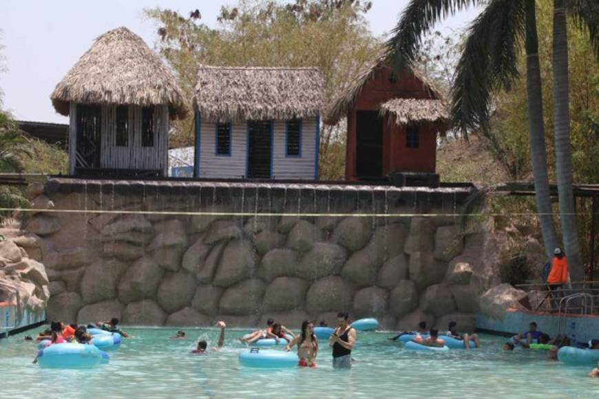Pozas y parque acuático, opciones para refrescarse en San Pedro Sula