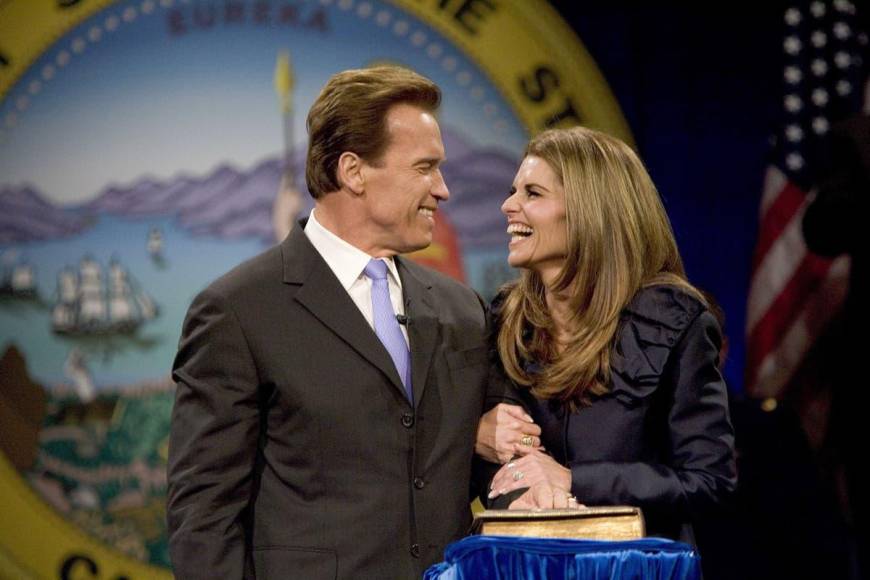 Arnold Schwarzenegger y María Shriver: Una historia de amor ...