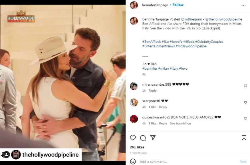 Nuevas fotos de la boda de Ben Affleck y Jennifer López: la Diva del ...