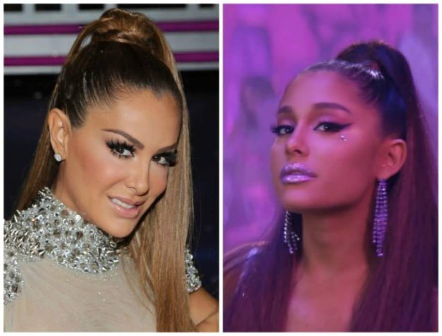 Ariana Grande es confundida con Ninel Conde en su video 7 Rings