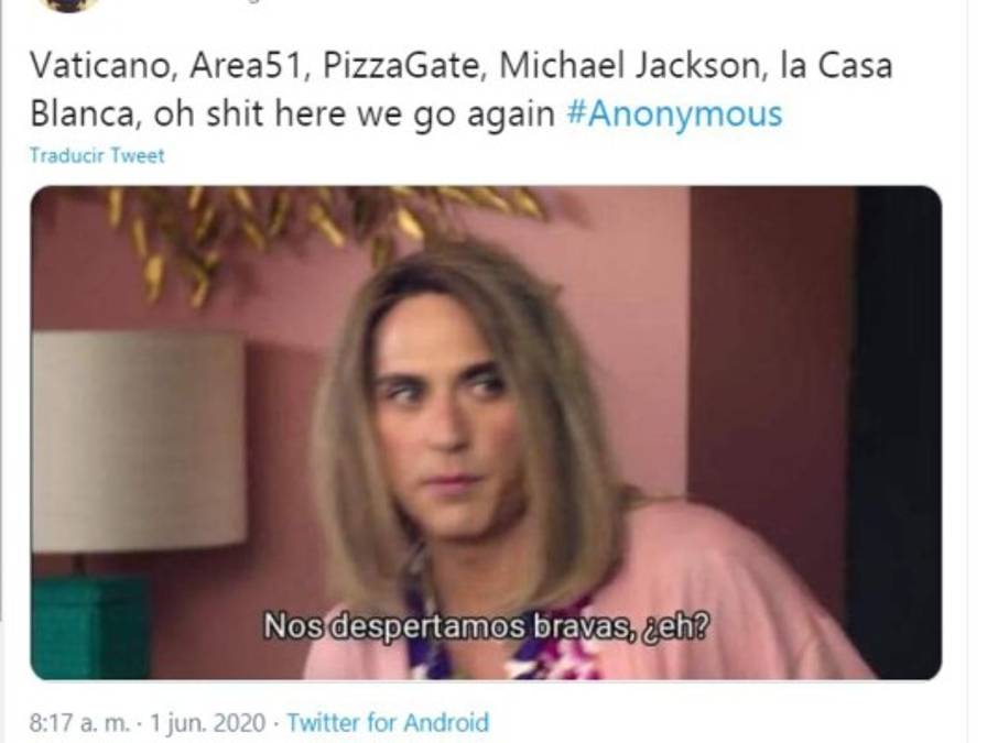 Anonymous reaparece y deja divertidos memes