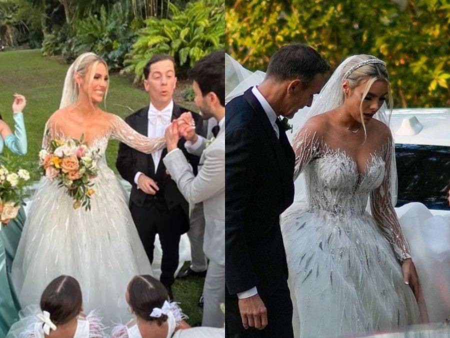 Paris Hilton fue dama de honor en la boda de Lele Pons y Guaynaa