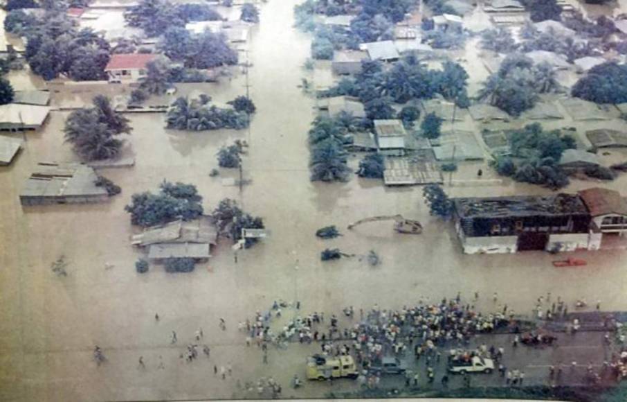 Las imágenes más impactantes de las huellas del huracán Mitch
