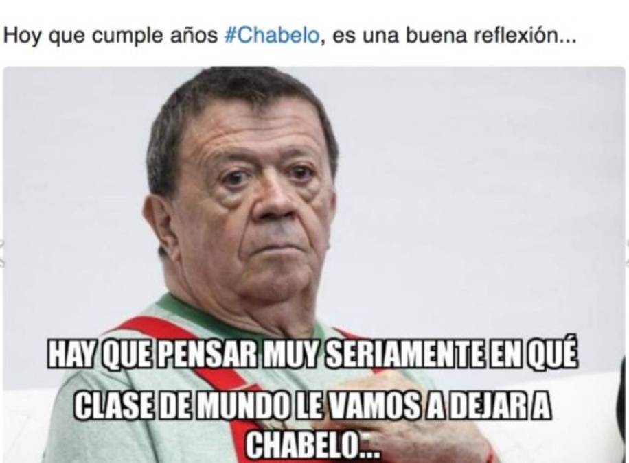 Chabelo cumple 85 años y se lo recuerdan con memes