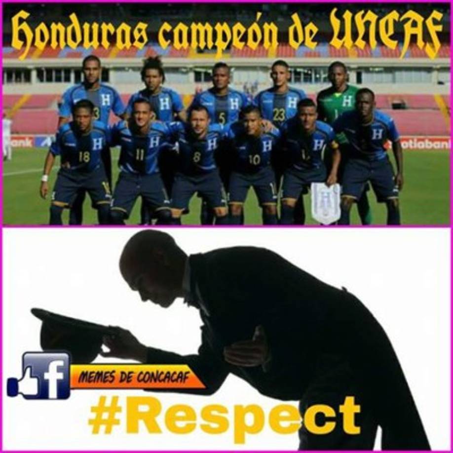 Los mejores memes de Honduras campeón de la Copa Centroamericana