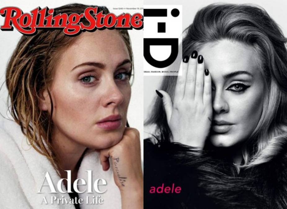 Adele sorprende con las nuevas fotos de su rostro
