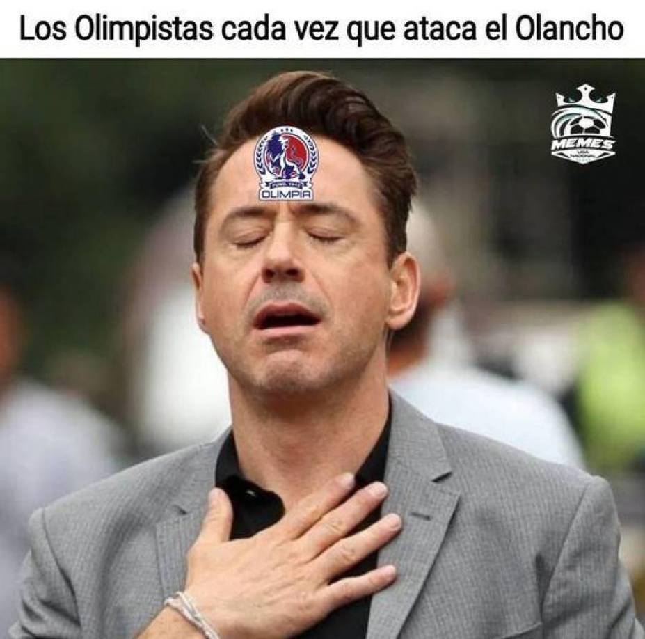 Los jocosos memes de la final entre el Olancho FC-Olimpia