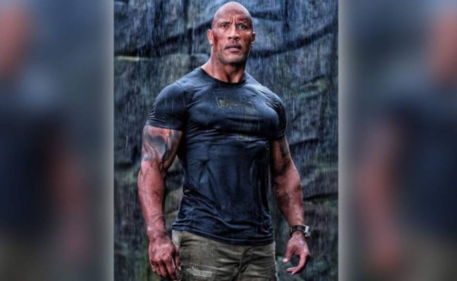 ¡Sin músculos y con cabello!: 'La Roca' luce irreconocible antes de ser ...