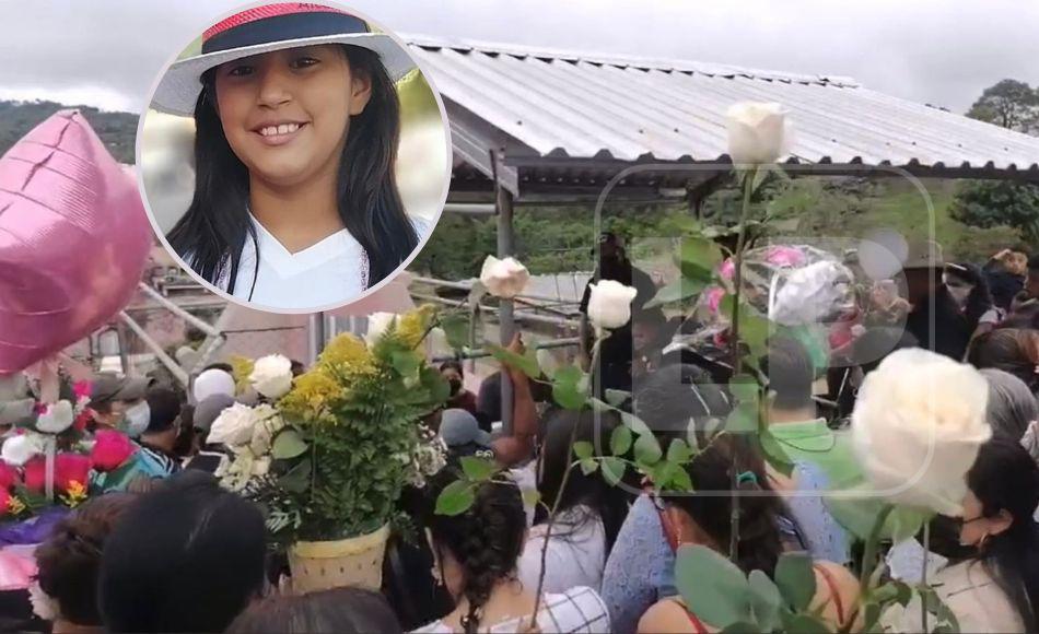 Fotos: En medio del dolor dan último adiós a Nahomy Argueta en Lempira