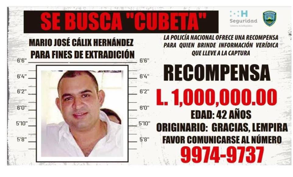 Así fue capturado Mario “Cubeta” Cálix en una zona montañosa de Olancho