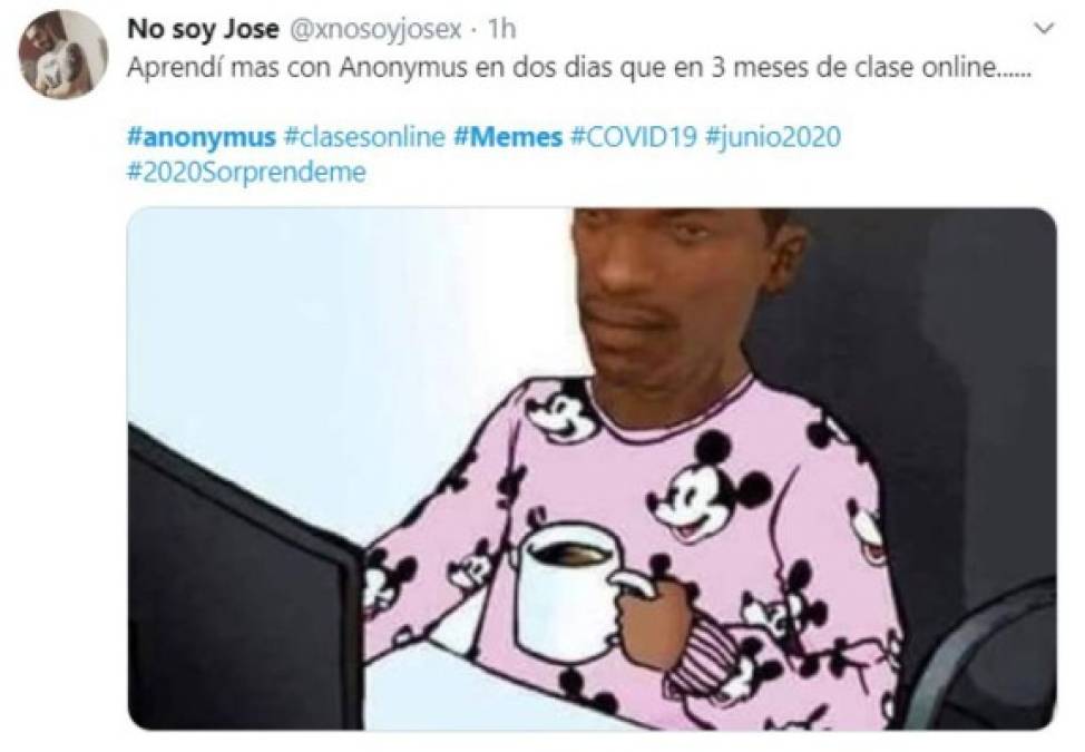 Anonymous reaparece y deja divertidos memes