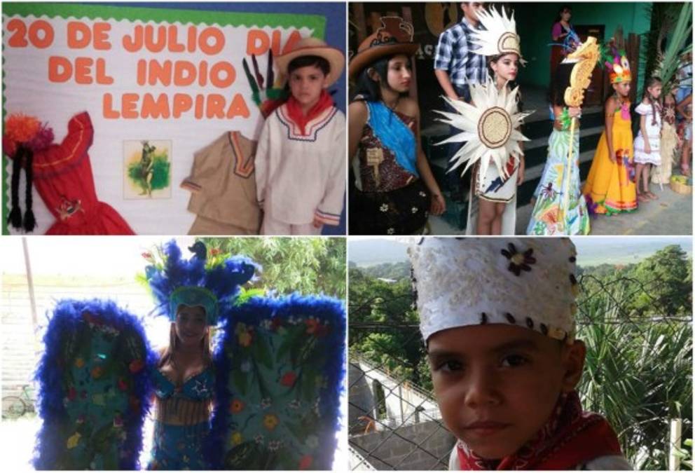 Imágenes de la conmemoración del Día del Indio Lempira