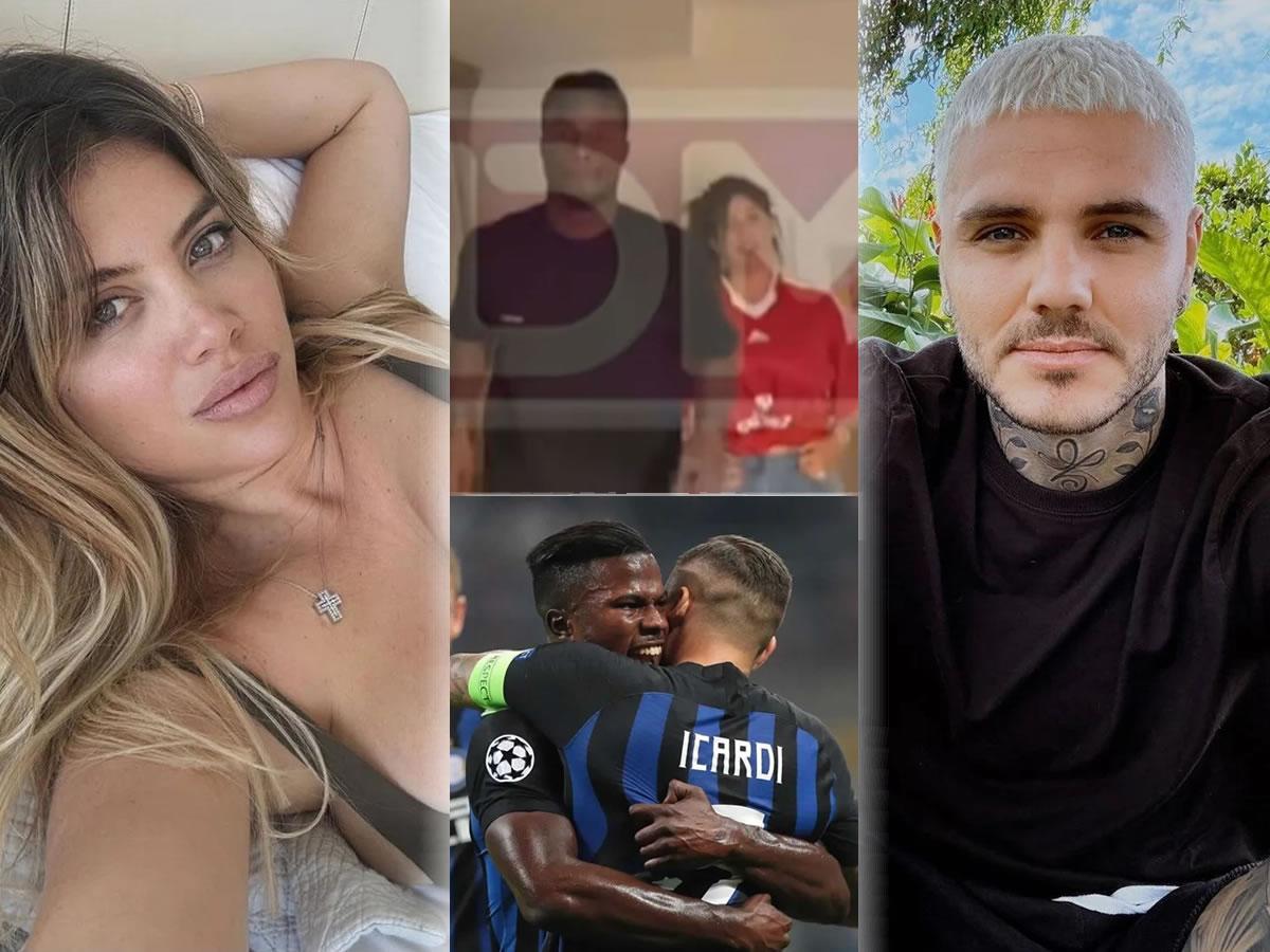Escándalo: filtran video de Wanda Nara con el futbolista que engañó a ...